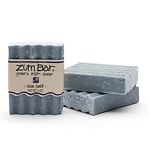 Zum Bar Goat's Milk Soap - Sea Salt - 3 oz (3 Pack)