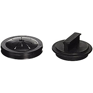 WASTE KING Moen 1025 AMC Kitchen Products EZ Mount Garbage Disposal Stopper and Splash Guard, Black