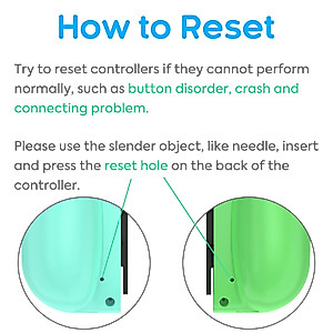 Joy Con for N-Switch/Switch Lite, FOCOLABU Switch Joy Pad Controller with Wake-up Function, Turbo, Motion Control & Dual Vibration, Gamepad Joystick Replacement for N-Switch Console
