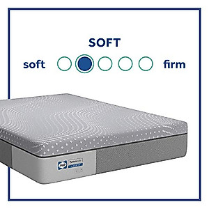 Sealy Posturepedic Hybrid Lacey Soft Feel Mattress and 9-Inch Foundation, Twin XL