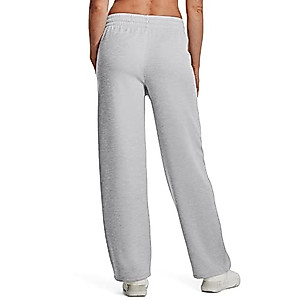 Under Armour Womens ArmourFleece Tapered Leg Pant , (014) Halo Gray Light Heather / / Black , Medium