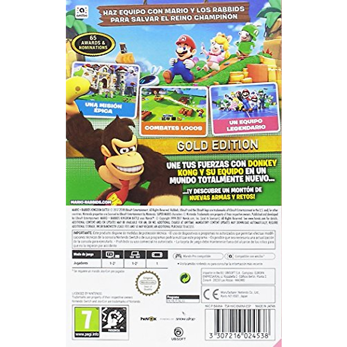 Mario Rabbids Kingdom Battle - Gold Edition - Nintendo Switch [video game] (Non-US Version)