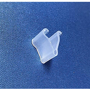 iFlyMars 101 Pieces of Clear Plastic V Balloon Clips Tie for Sealing,Wedding Party Christmas Birthday Decoration