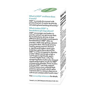 Source Naturals MBP Bone Renew - Milk Protein for Advanced Density Support - 30 Capsules