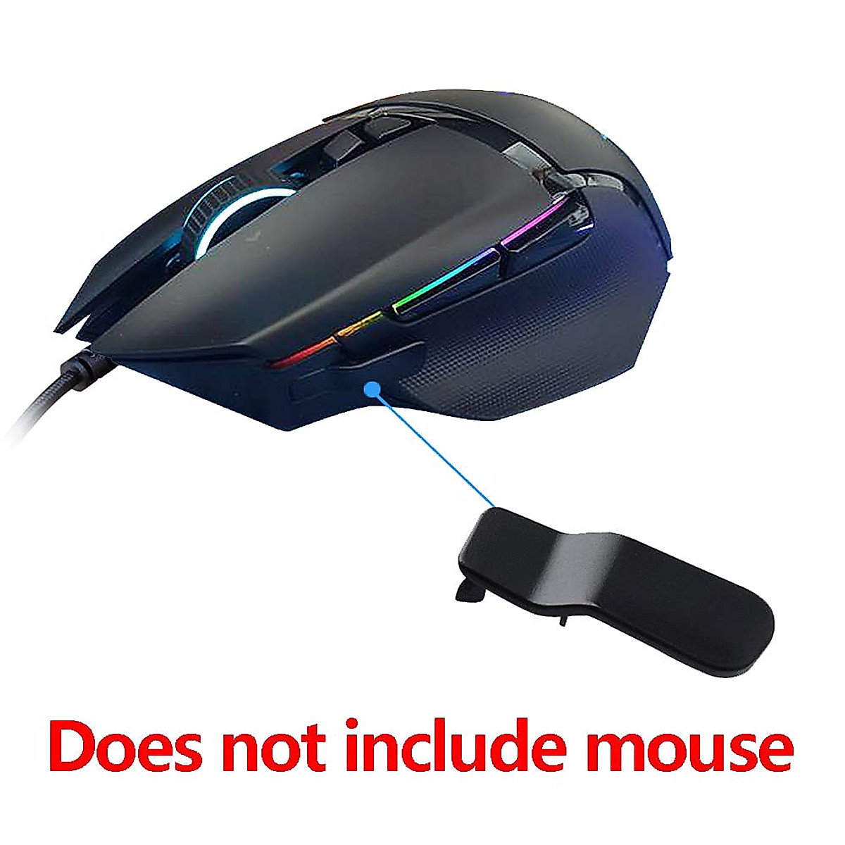 HUYUN Mouse Side Button Clutch Compatible for Razer Basilisk Ultimate/Basilisk V2 Mouse RZ01-0316