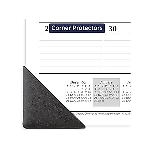 AT-A-GLANCE 2024 Desk Calendar, Desk Pad, 21-3/4" x 17", Large, Ruled Blocks, Monthly (SK240024)