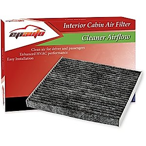 EPAuto CP133 (CF10133) Replacement for Toyota Premium Cabin Air Filter include Activated Carbon