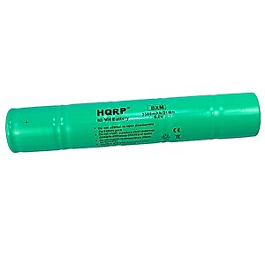 HQRP Ultra High Capacity Ni-Mh 1/2D 6V 3500mAh Rechargeable Battery for Maglite 201701/40070249 / ESR4EE3060 / ET2600D / ML5000 / N38AF008A Battery Replacement