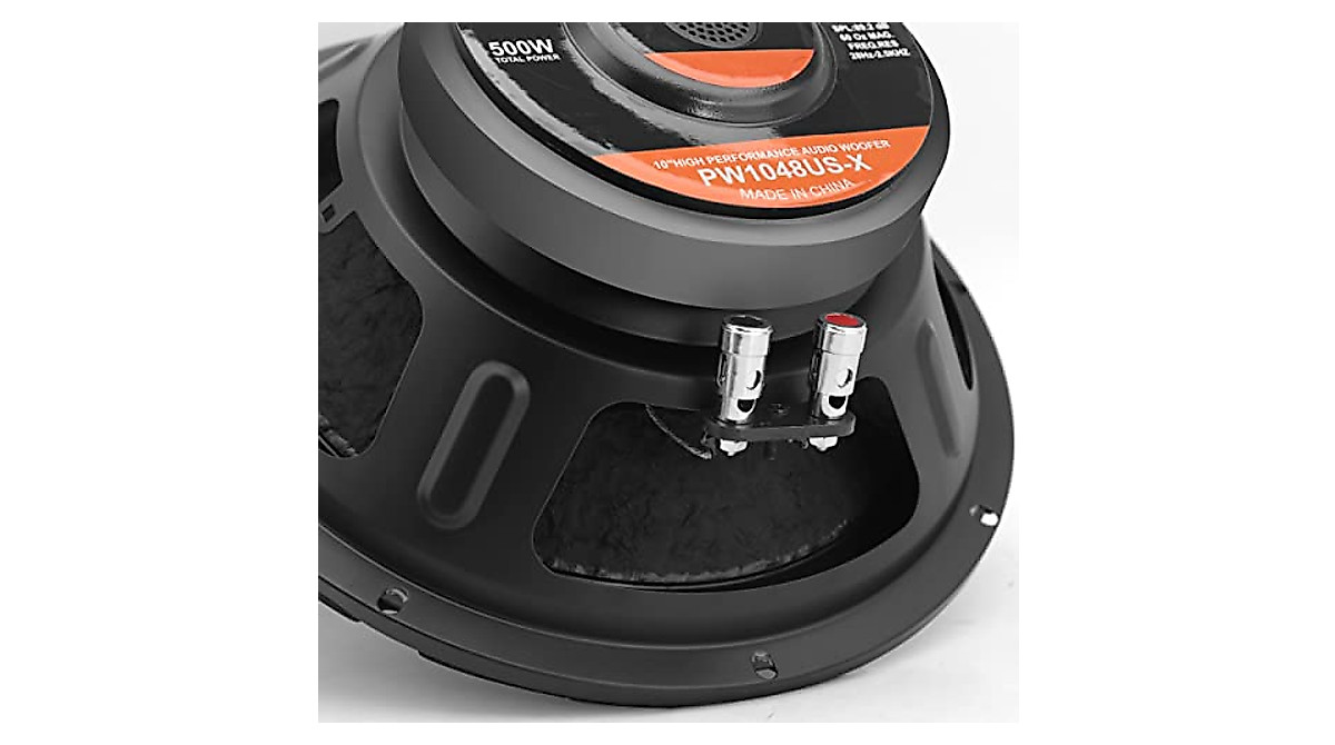 Pyramid 10 Inch Car Subwoofer - 500W High Power Sound System