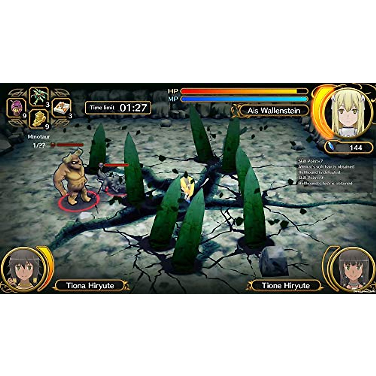 Is It Wrong To Try To Pick Up Girls in A Dungeon? Infinite Combate (Nintendo Switch)