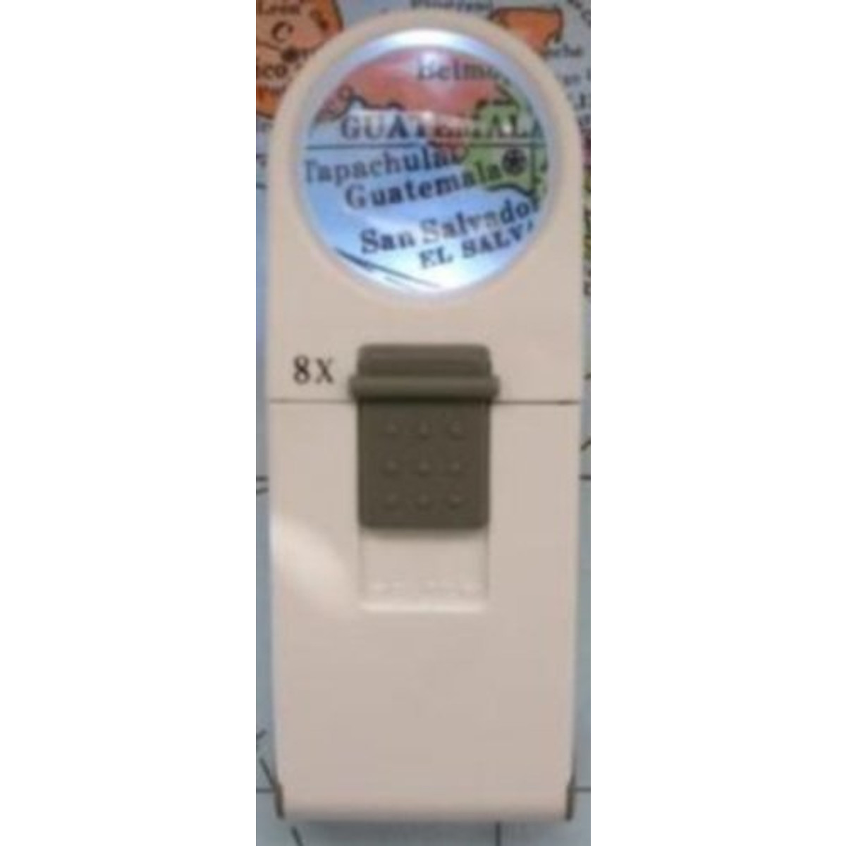 8X 28D 1.5" Round LED Hand Magnifier