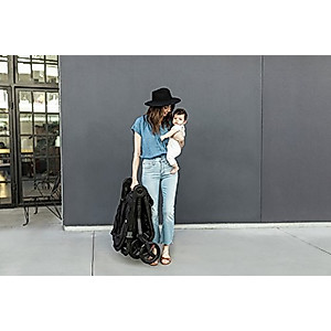 Ergobaby Stroller, Travel System Ready, 180 Reversible with One-Hand Fold, Black