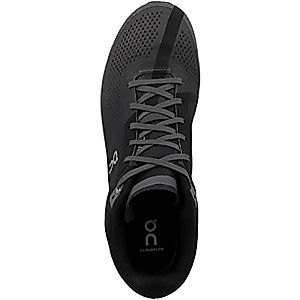 On(オン) Men's Running Shoe, Black/Asphalt, 11.5