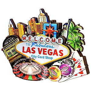 Las Vegas Refrigerator Magnet Souvenir