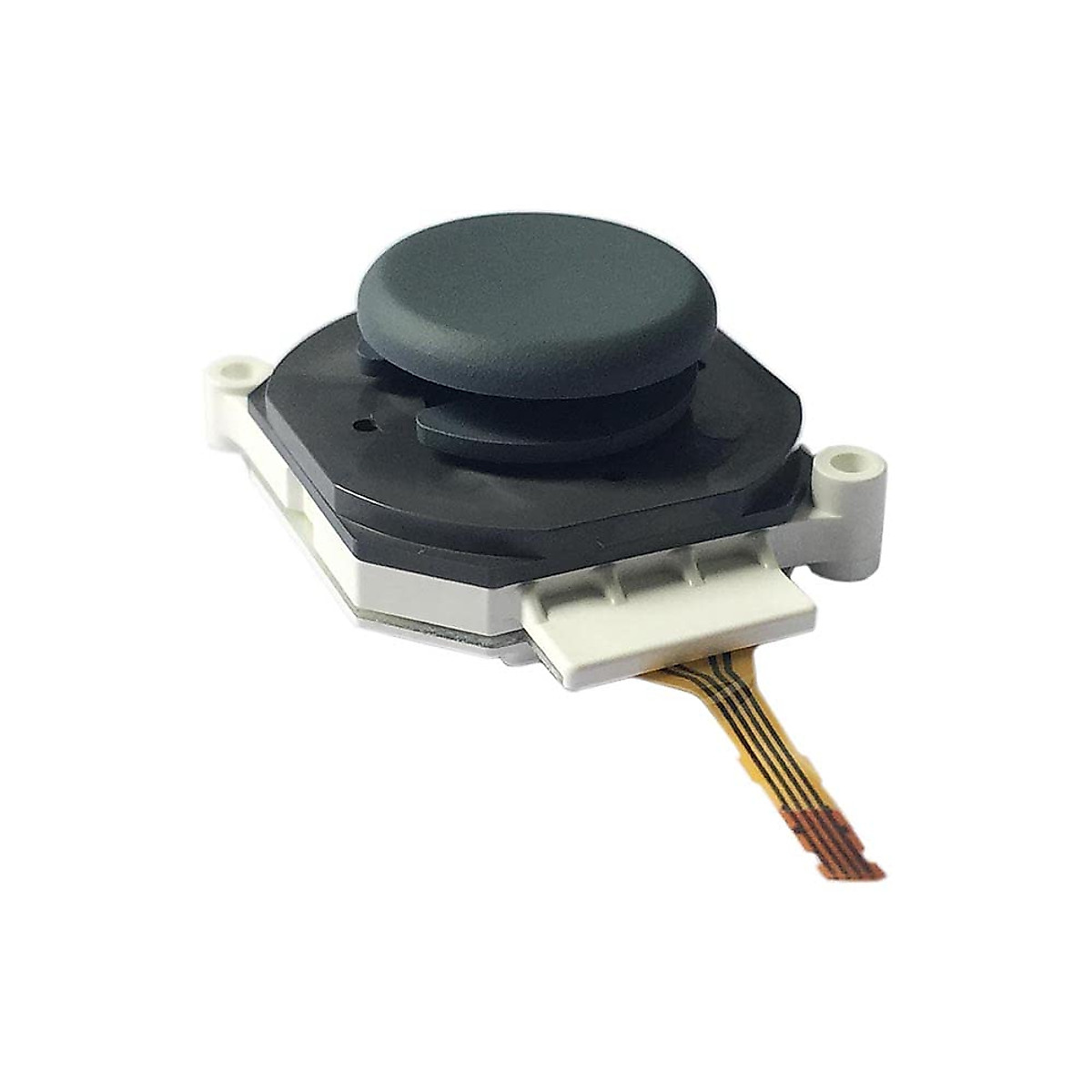 Partsatoz Pack of 2 3D Analog Joystick Button Control Thumb Stick with Thumbstick Circle Pad Cover Cap Replacement for Nintendo 2DS 3DS 3DS XL LL (NOT for New 3DS New 2DS New 3DS XL LL)