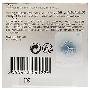 Mercedes-Benz Club - Fragrance For Men - Notes Of Grapefruit, Cardamom And Dry Wood - Refreshing, Warm, Woodsy Blend - Suitable For Any Occasion - Long Lasting Wear - 0.7 Oz EDT Mini Spray