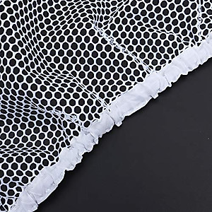 Cabilock Animal 2pcsset Elastic Corner Hammock Organizing and Removable Net for Xxcmwhite Animal Stuffed Pet with Displaying Cord Plush