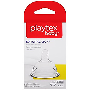 Playtex NaturaLatch Y-Cut Nipple, 2-Count