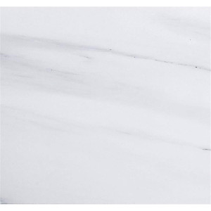 Acme Yabeina Artificial Marble Square Top Dining Table in White and Gray Oak