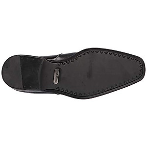 Stacy Adams Men's Pierce Moe-Toe Slip-on Penny Loafer, Black, 9 M US