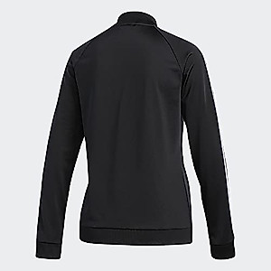 adidas Dazzle Tricot Track Jacket (Small, Black/White)
