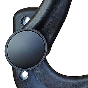 Amagogo Replacement Adjustable Arms for Office Chair Support Arms and Elbow Hardware Comfort Replaces Gaming Chair Armrest Pads with Arm Pads, Black