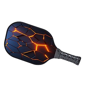 iPrint Personalized Custom Pickleballs Paddles Design Your Own, Pickleballs Paddles Customized Photo Text Pickleballs Rackets, White