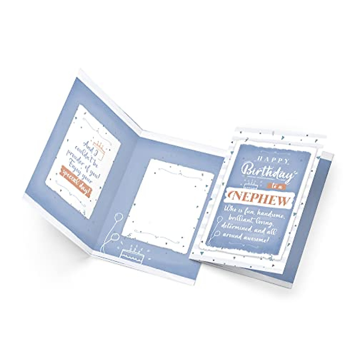 Birthday Card For Nephew | Made in America | Eco-Friendly | Thick Card Stock with Premium Envelope 5in x 7.75in | Packaged in Protective Mailer | Prime Greetings