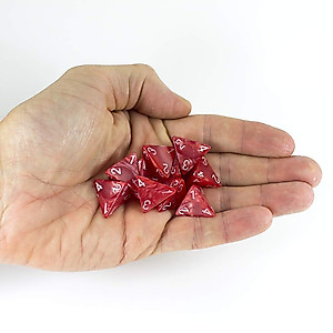 Paladin Roleplaying Red D4 Dice - 10D4 'Healing Potion' Set