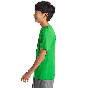 C9 Champion boys Tech Short Sleeve Tshirt T Shirt, Green Screen/Game Mode, X-Large US