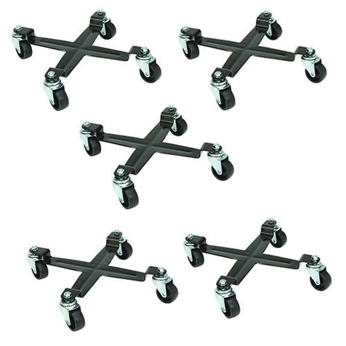 5 Drum Dolly 5 Gallon Bucket w Swivel Casters Heavy Duty Steel Frame