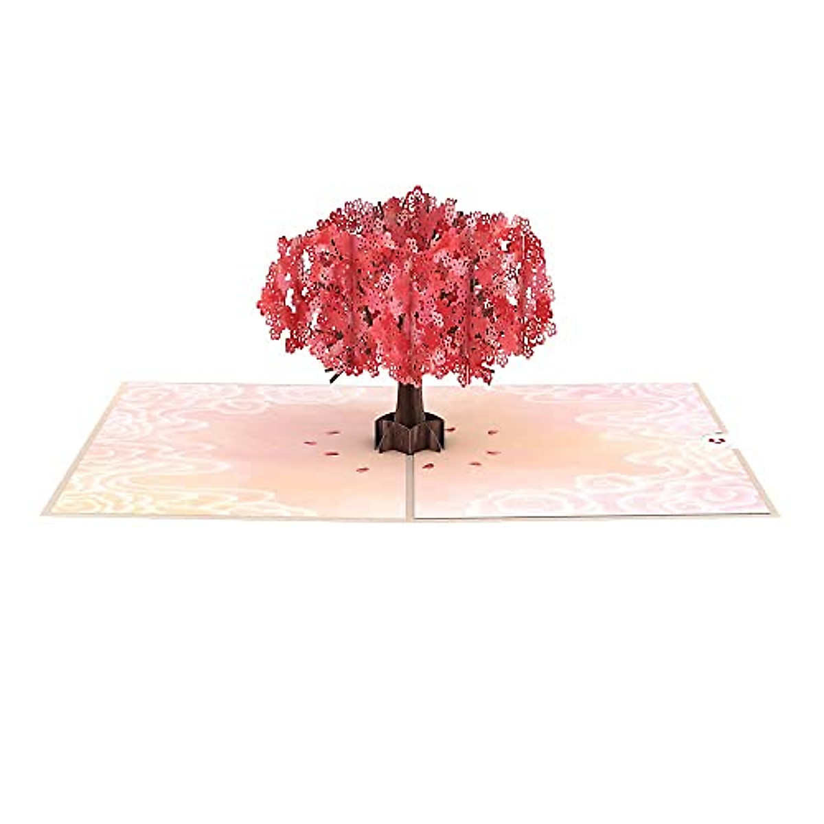 Lovepop Mother's Day Red Sakura Pop Up Card - 3D Card, Pop Up Mother's Day Card, Tree Card, Card for Mom, Mother's Day Card for Wife, 3D Mother's Day, Popup Greeting Cards