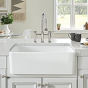 BLANCO 525010 Cerana Kitchen Sink, 30 X 19, White