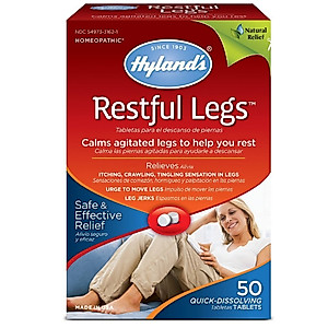 Hyland's Restful Legs Tablets 50 ea (Pack Of 8)
