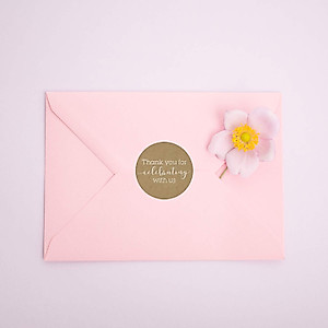 1.5" Thank You for Celebrating with Us Stickers / 500 Wedding Favor Stickers/Baby Shower Favor Stickers/Made in The USA