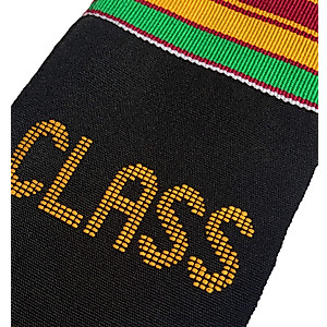 ADVANSYNC Black Grads Matter Class of 2024 Premium Handwoven Kente Cloth Graduation Stole (BGM 2024)