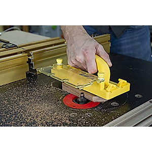 MICROJIG - GRR-RIP BLOCK Smart Pushblock for Router Table, Jointer, and Band Saws