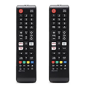 【Pack of 2】 Replacement Remote Control BN59-01315B Fits for Samsung Smart TV LCD LED UHD QLED 4K HDR TVs, Universal Remote Control for Samsung All Smart TV Models