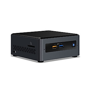 Intel NUC7CJYHN School & Business Mini Desktop Bundle with High Performance Docztorm Hub Celeron J4005 2-Core, 8GB RAM, 256GB SATA SSD, WiFi, Bluetooth, 2xHDMI, Win 10 Pro