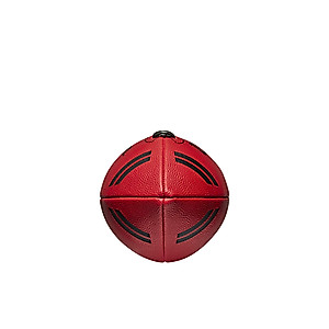 WILSON NFL Spotlight Football - Red, Junior Size