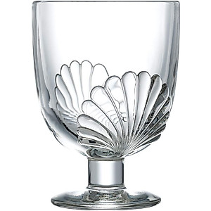 La Rochere Set of 6, Belle Isle 10 oz Wine Glasses, Drinkware Set, One Size, Clear