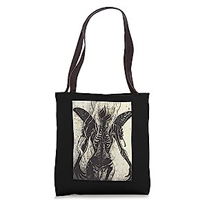Dark Art Aesthetic Grunge clothes Fairycore Gothic Horror Tote Bag