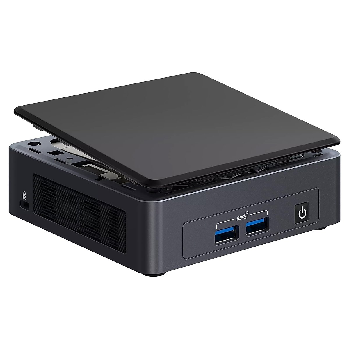 Intel NUC 11 Pro Slim Kit, 11th Gen, Core i7-1165G7, 64 GB DDR4 RAM, 1 TB SSD, RJ-45, WiFi-6,Bluetooth, HDMI, Windows 11 Pro, Mini PC + NPO Cord