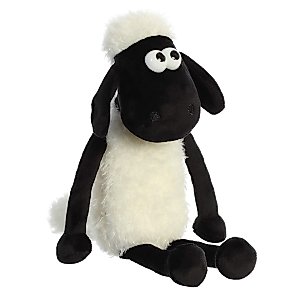 Aurora® Playful Shaun The Sheep® Stuffed Animal - Endless Fun - Farmyard Exploration - White 11 Inches