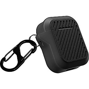 LAUT - Capsule IMPKT for AirPods 2 and 1 Charging Case | Ultra-Tough | Impact Ready | Front LED Visible (Slate)