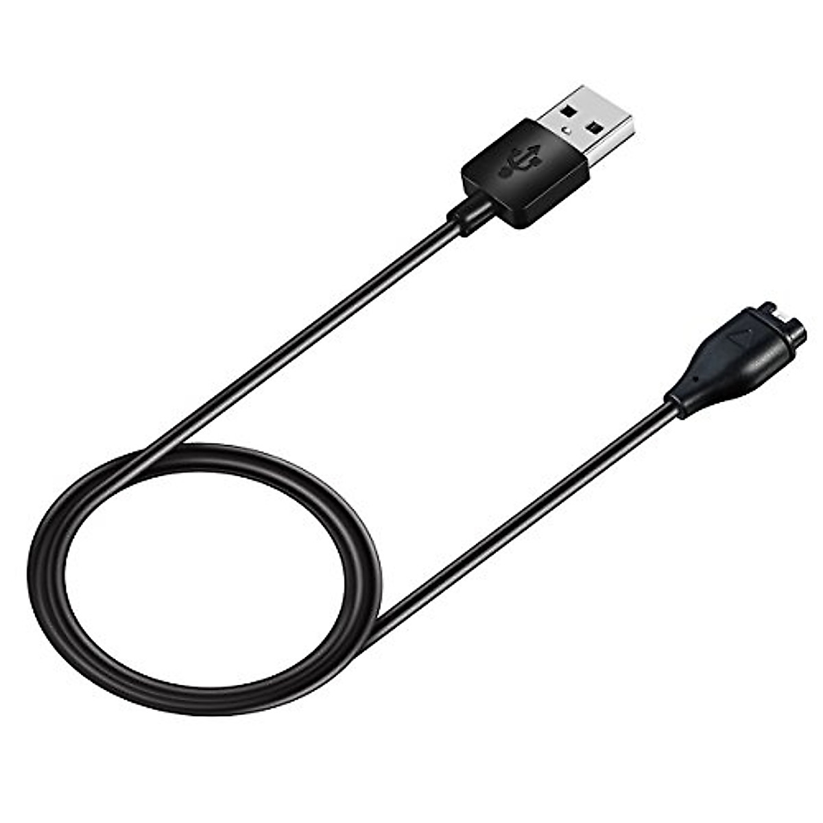 Kissmart Charger for Garmin Instinct 2 / Instinct 2S / Instinct, Replacement USB Charging Cable Cord Plus a Green Silicone Charger Port Protector Anti Dust Plug for Garmin Instinct 2 / 2S Smart Watch