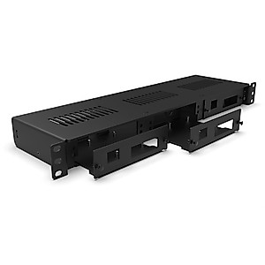 1U Rack Mount Pro Enclosed 3X Raspberry Pi Front Removable