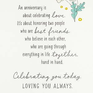 Hallmark Anniversary Card for Couple (So Good Together)