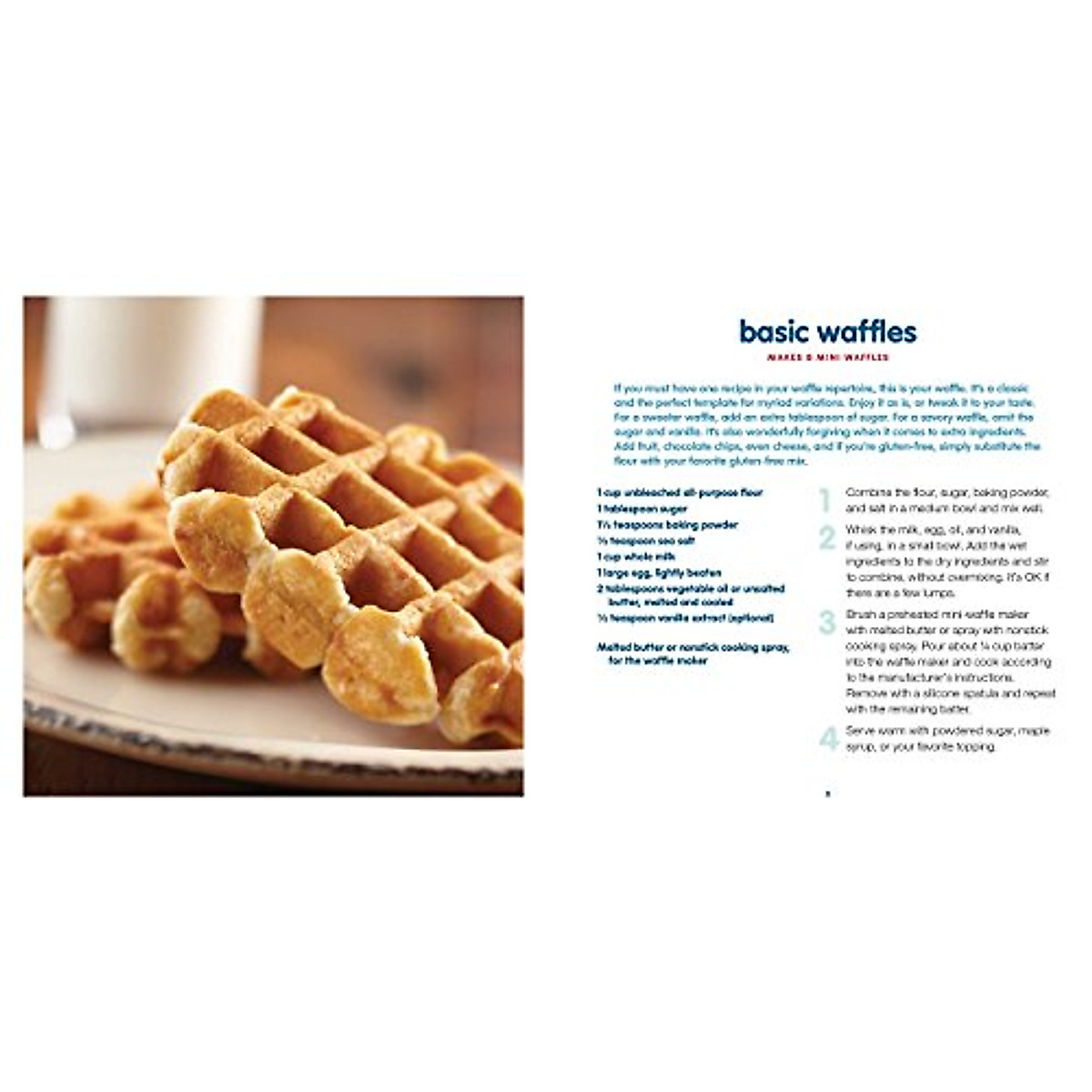 Mini-Waffle Cookbook