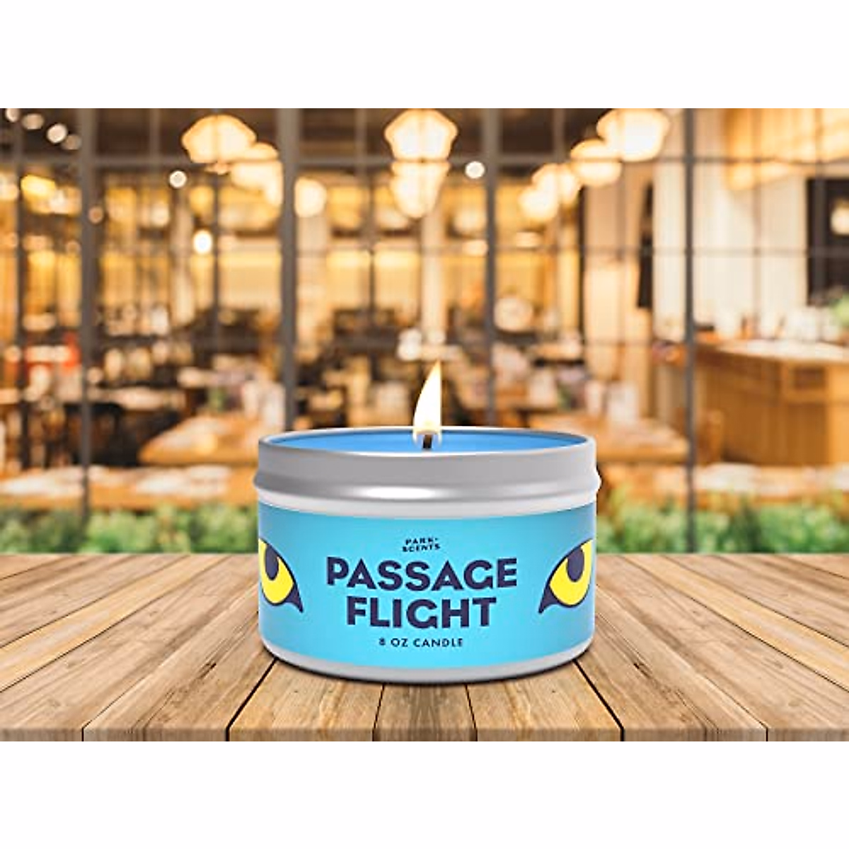 Park Scents Passage Flight Candle - Super Accurate Smell of The Ocean Scene in Flight of Passage Ride - Soy Blend Vegan and Cruelty Free - Handmade in The USA | 8 oz. tin